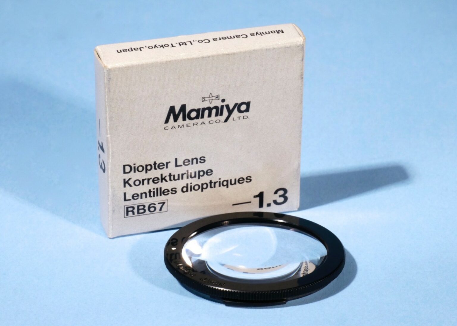 Mamiya Diopter Eye Correction Lens -1.3 * RB67 RZ67 Finders * Excellent ...